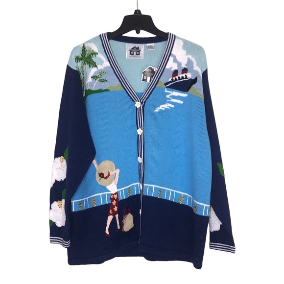 Storybook Knits | Sweaters | Vintage Storybook Knits Cardigan ...